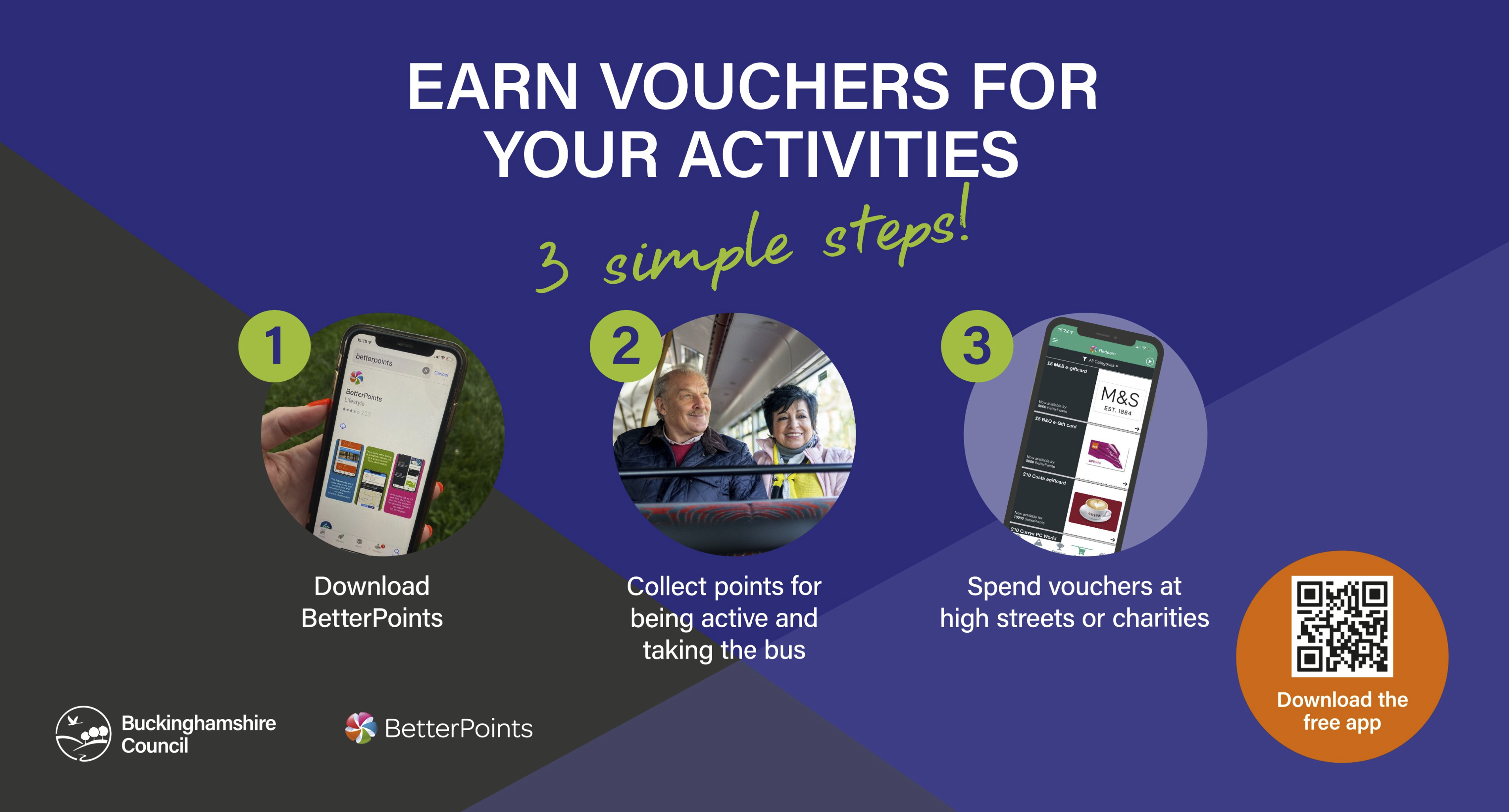 Get rewards with BetterPoints - Carousel Buses