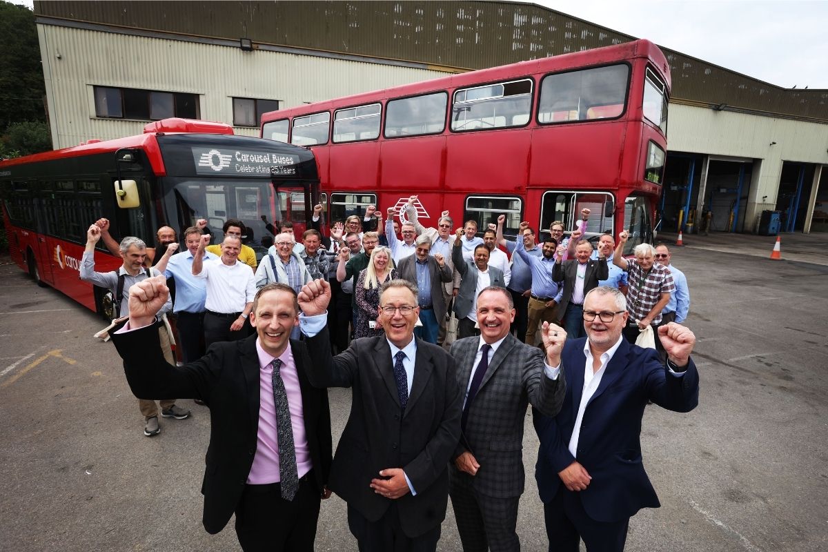 Carousel Buses celebrates 25 years of serving Buckinghamshire’s roads ...